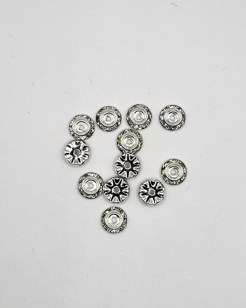 Shrag Round 9mm Crystal – Suns Crystal & Bead Supply
